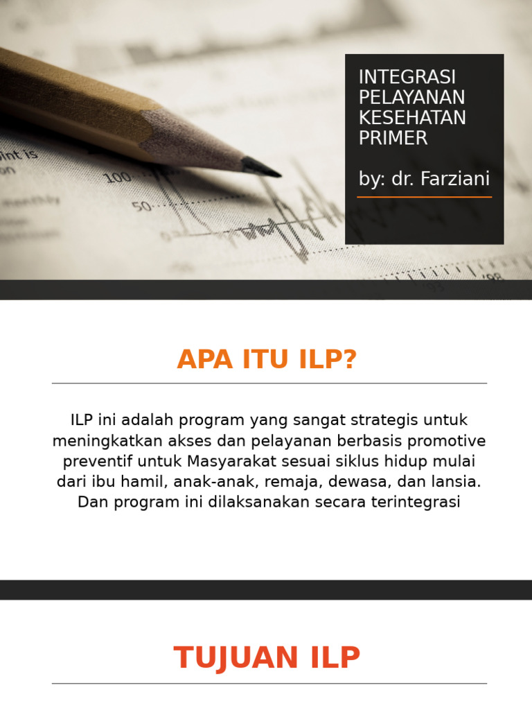 Program ILP untuk Kesehatan Masyarakat | PDF