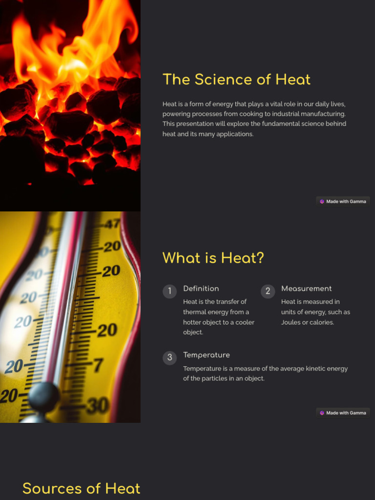 The Science of Heat | PDF | Heat | Heat Transfer