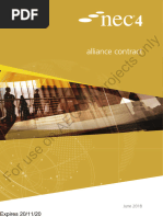 NEC3 ECC Contract Options Guide | PDF | Employment | Option (Finance)