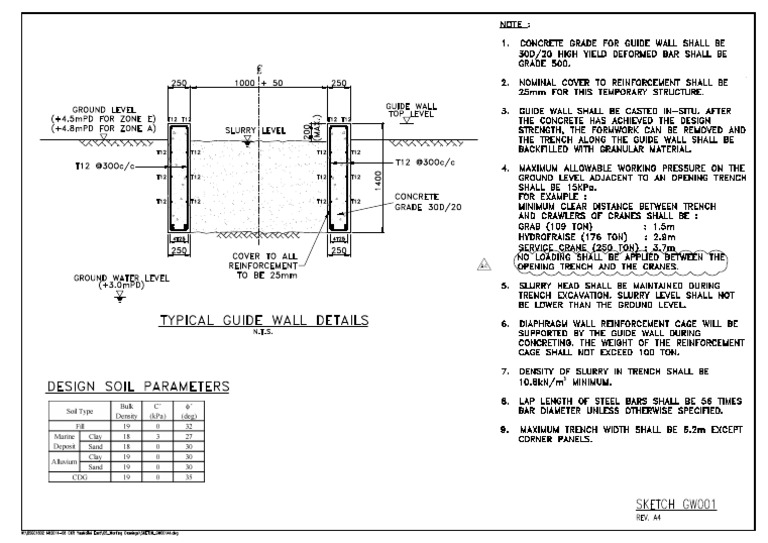 Typical Guide Wall (YMTE) | PDF