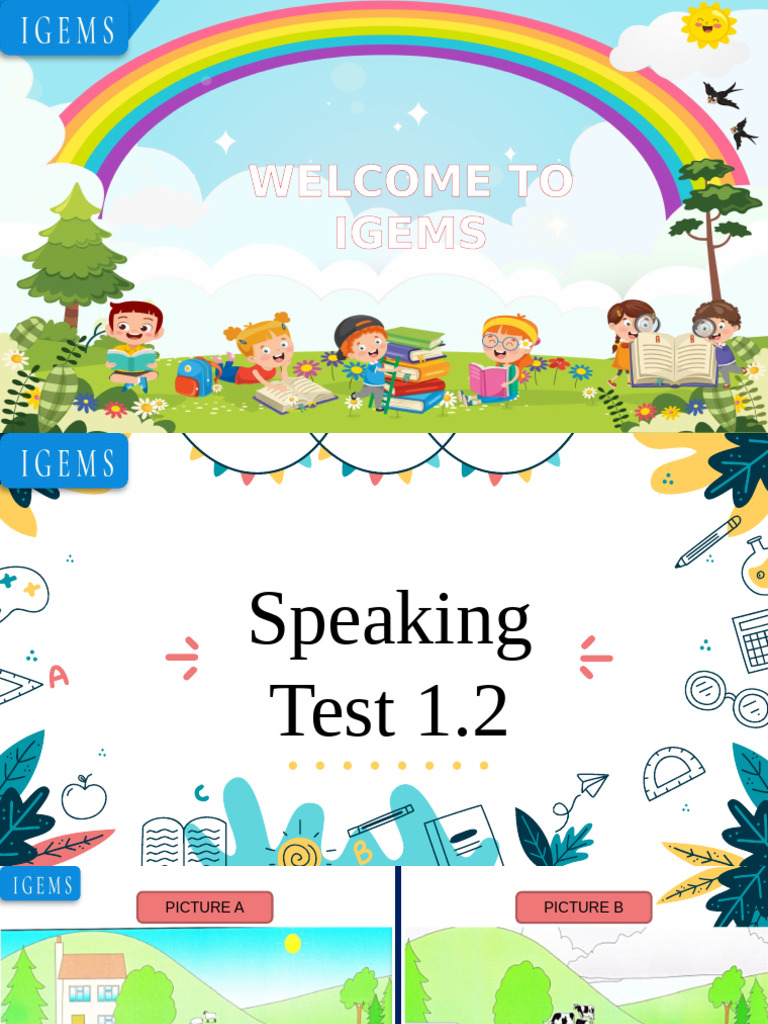 Speaking Test 1.2 | PDF