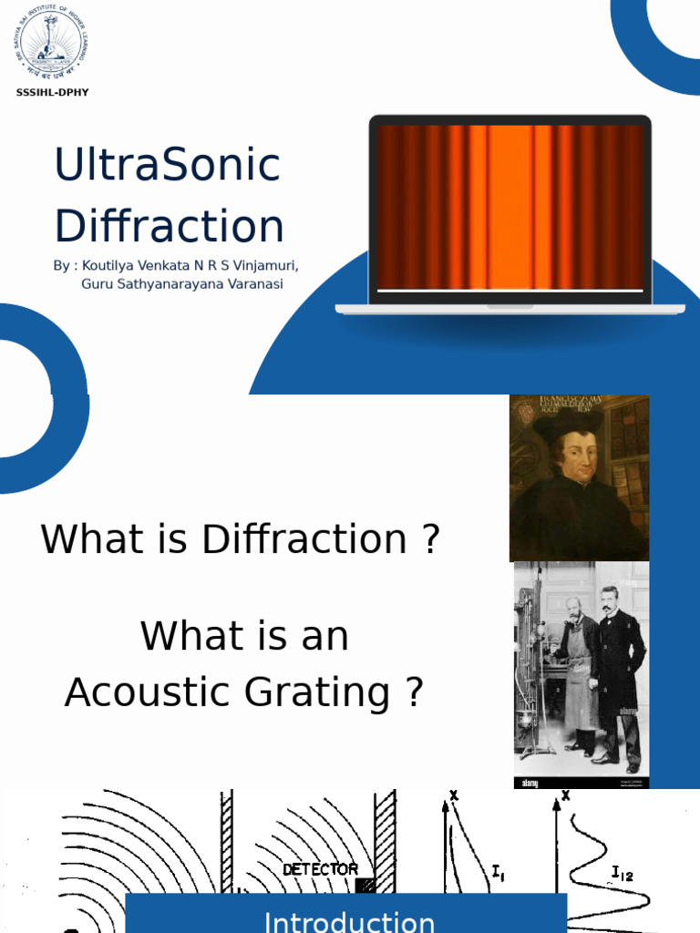 UltraSonic Diffraction | PDF | Waves | Diffraction