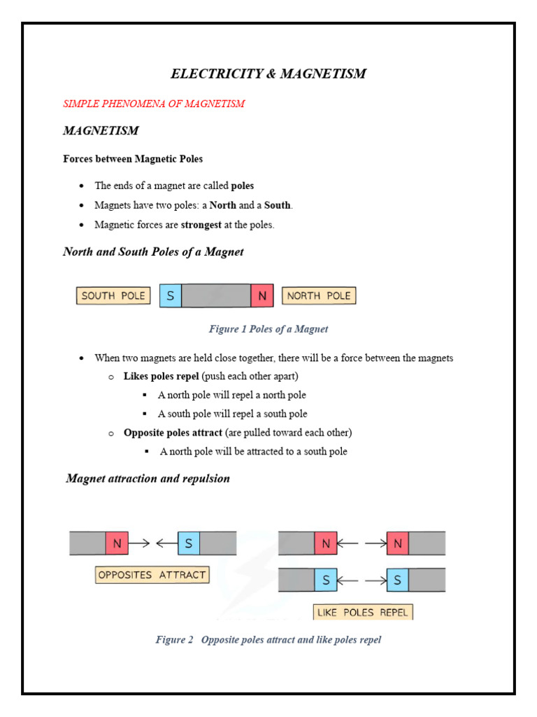 Understanding Magnetism and Electromagnetism | PDF | Magnetism | Magnet