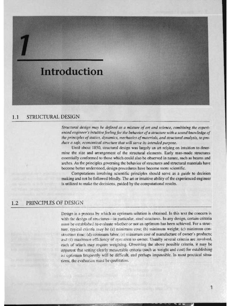 Introduction to Streel Structure Tension Member Compressed | PDF