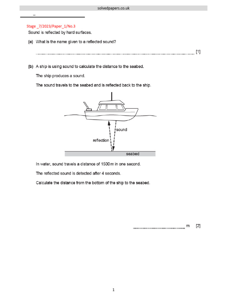 2023 2 Sound Checkpoint Sec 1 Progression Stage 7 | PDF
