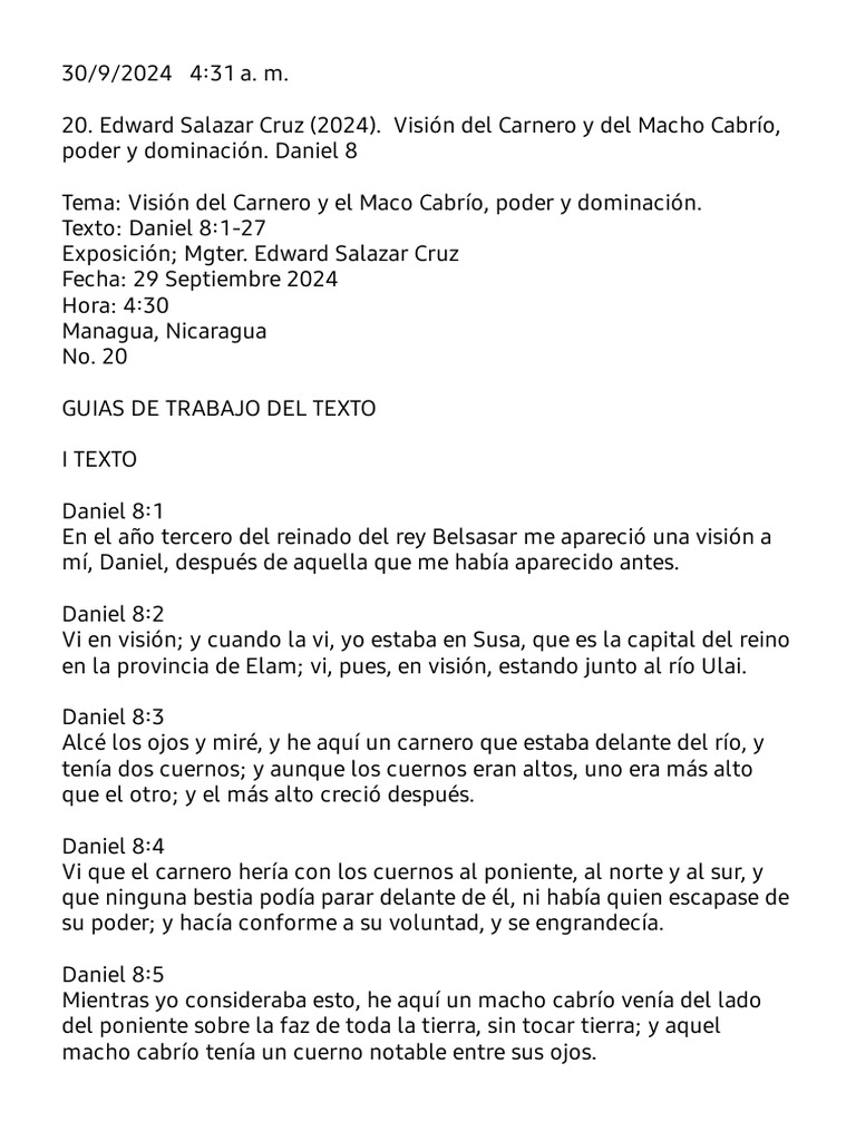 Edward Salazar Cruz (2024) - Visión Del Carnero y El Macho Cabrío ...