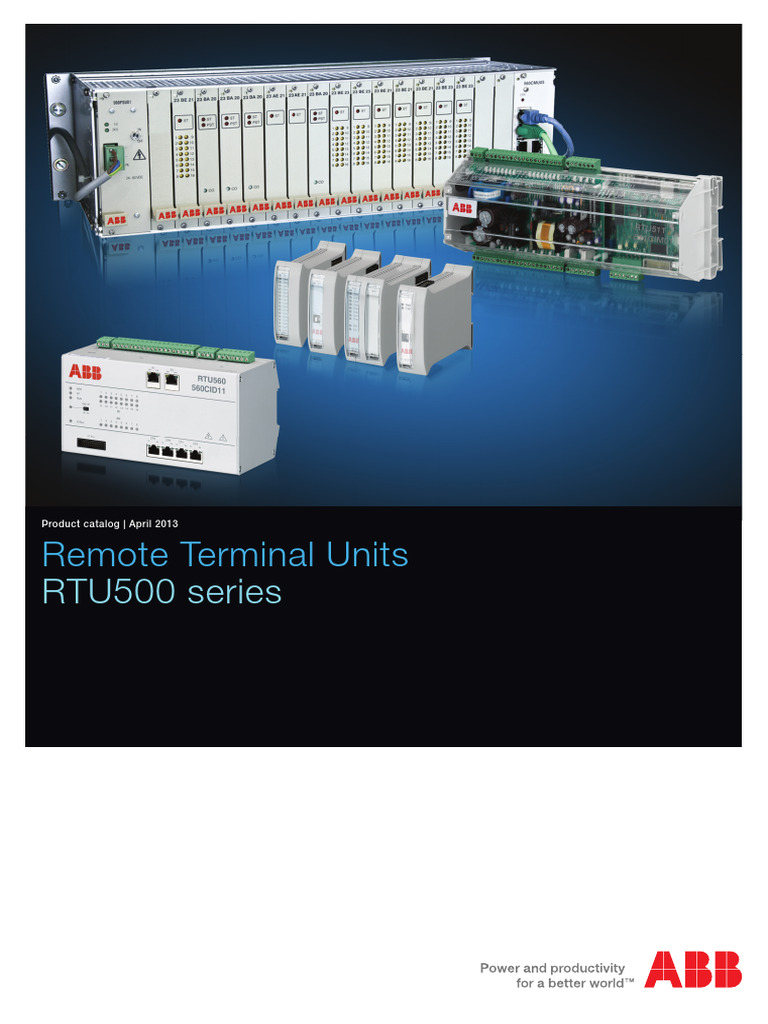 RTU Product Catalog 2013 - English | PDF | Modem | Computer Network
