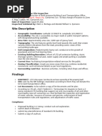 Motor Vehicle Inspection Report Form | PDF | Land Vehicles | Vehicles