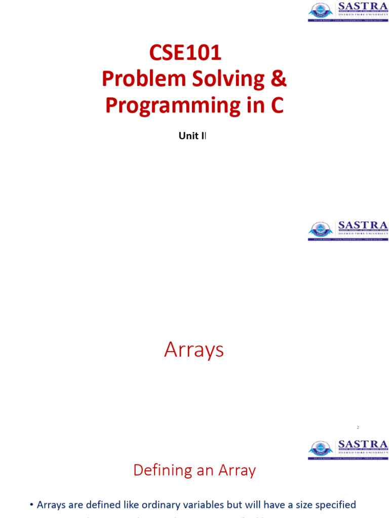 Arrays 28 - 2 | PDF | Integer (Computer Science) | Computer Data