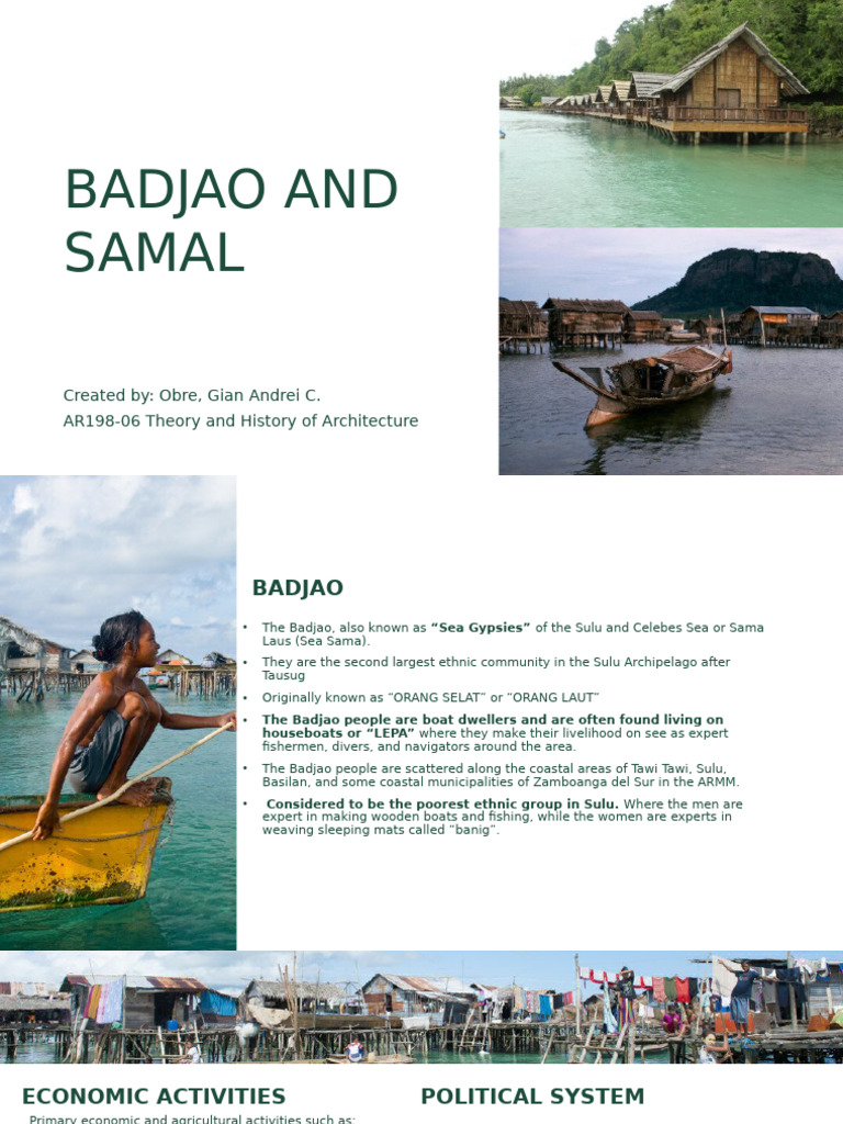 W5 - 31 - Badjao & Samal Architecture | PDF | Social Science