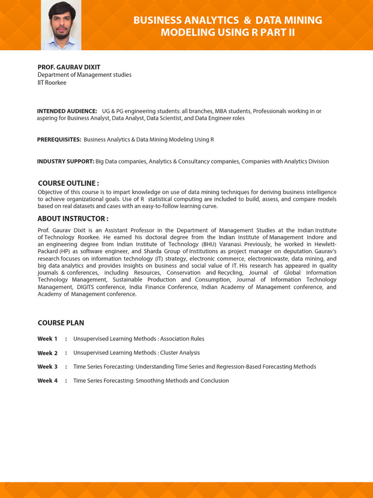 Business Analytics Using R Part 2 Pdf Business Art