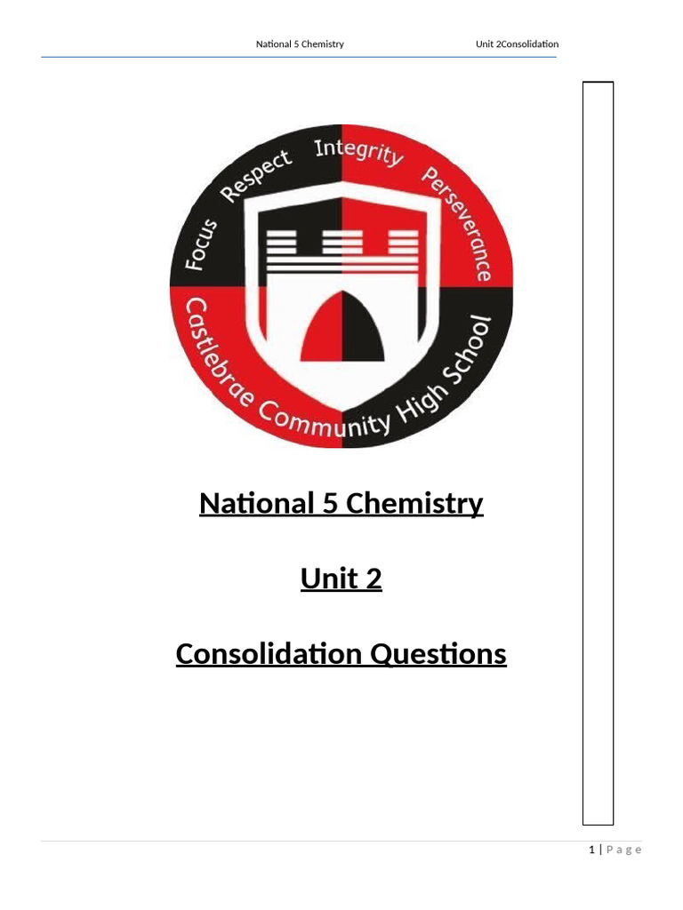 n5 Unit 2 Practice Questions | PDF | Alkane | Hydrocarbons