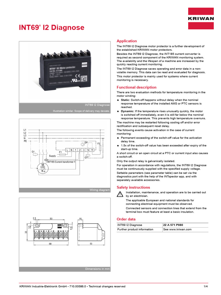 22A571P080 INT69 I2 Diagnose 71000586 0 | PDF | Relay | Medical Diagnosis