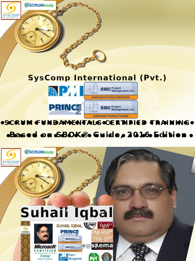 SFC 001 Introduction To SCRUM | PDF | Scrum (Software Development) | Systems Architecture