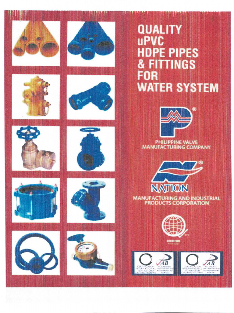 ESTII ASV HDPE Pipes & Fittings 22jul2024 | PDF