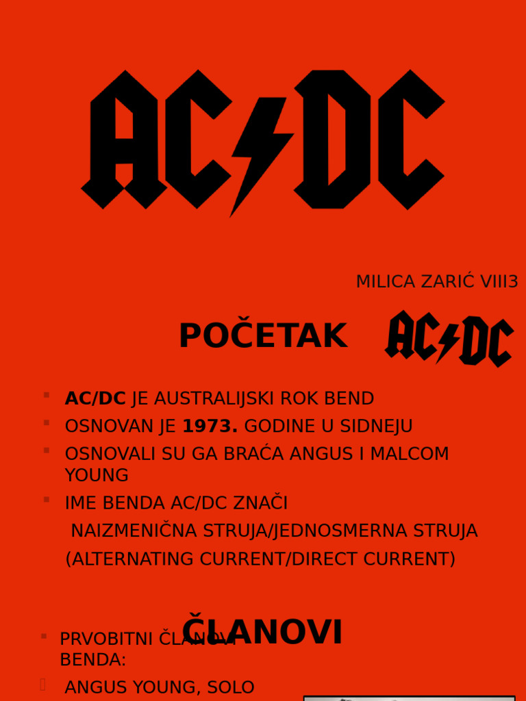 ACDC | PDF