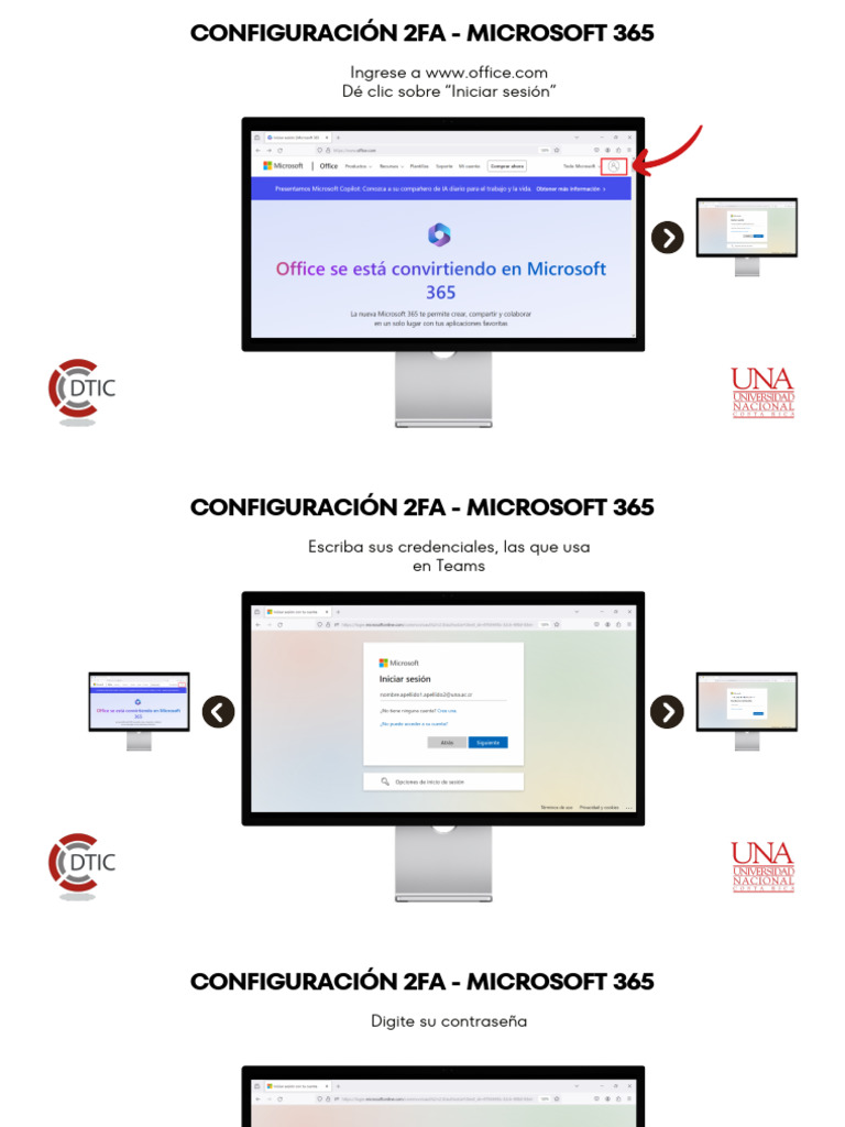 Configuración 2FA - Microsoft 365 | PDF | Microsoft | Informática