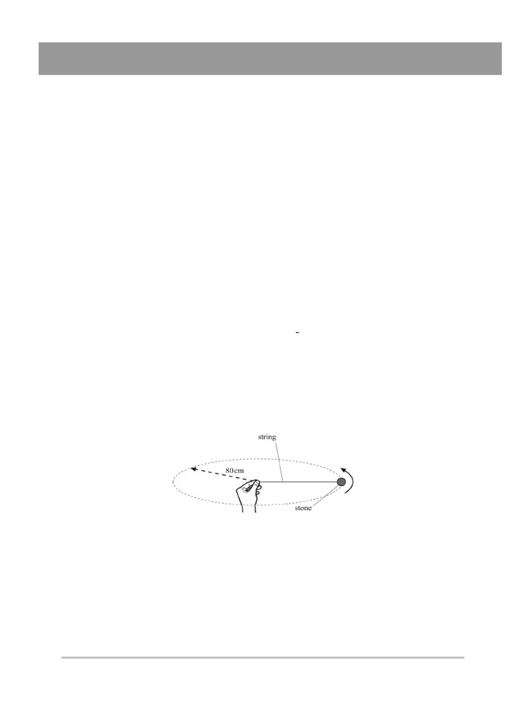 Circular Motion-Worksheet 18 | PDF | Force | Applied And ...