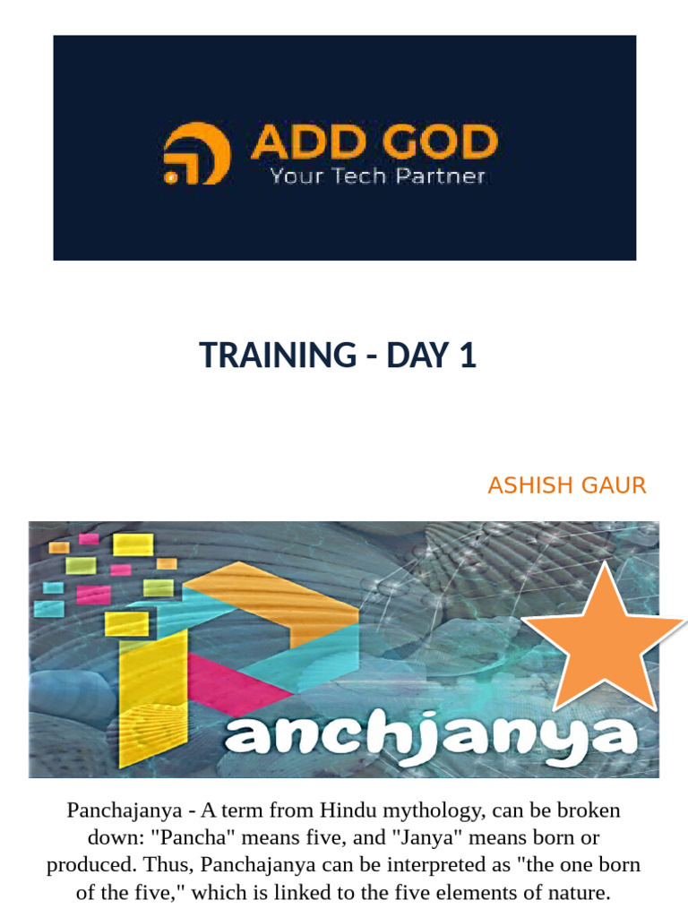 Ashish Gaur - Add-God Day1 | PDF