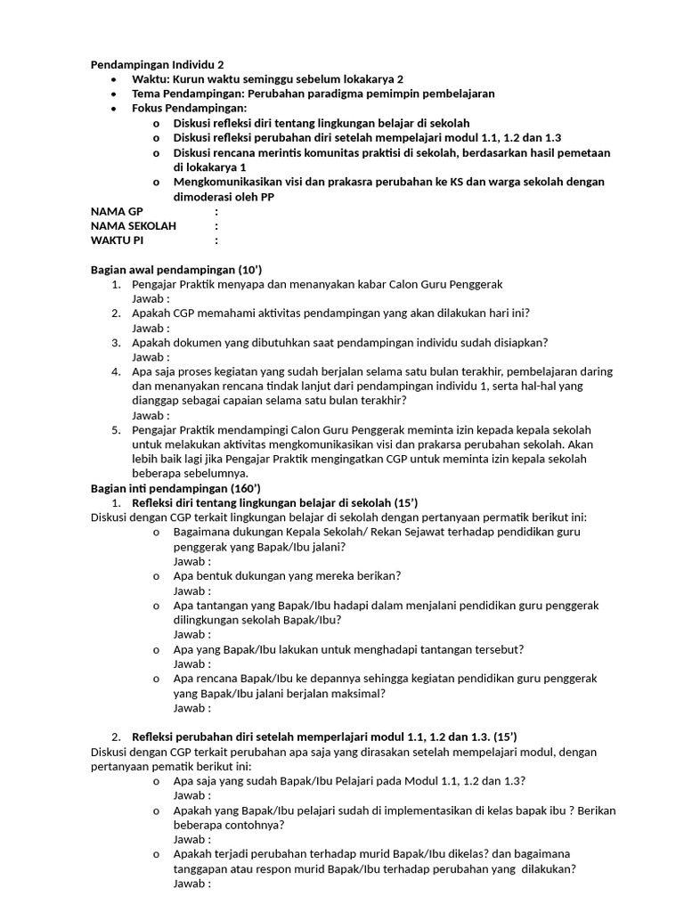Langkah-Langkah PI2 | PDF | Bisnis