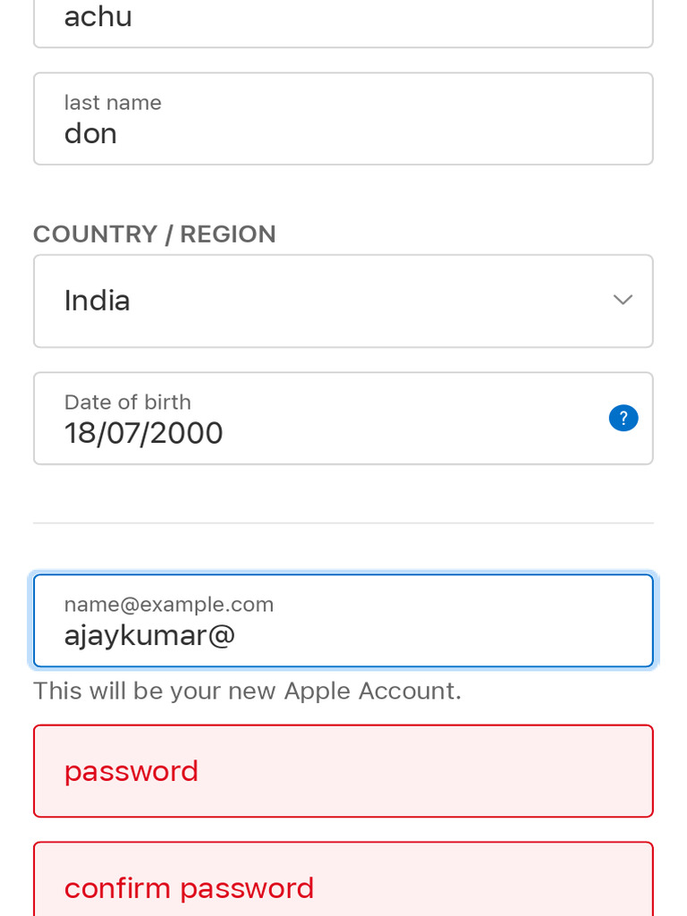 Apple Account Setup Guide | PDF
