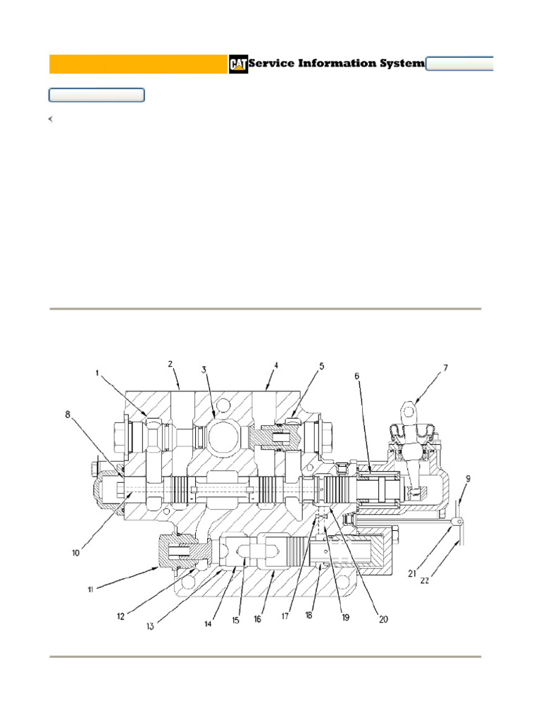 Bulldozer Tilt Control Valve | PDF | Valve | Pump