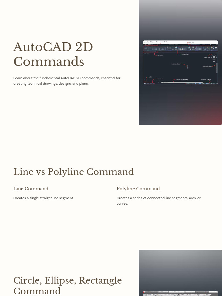 Prince Raj AutoCAD-2D-Commands | PDF