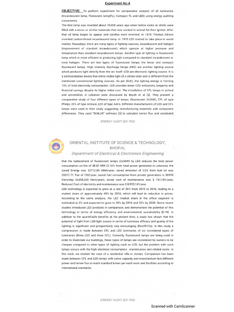 4 Energy Audit Lab | PDF