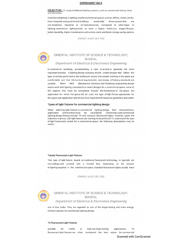 5 Energy Audit Lab | PDF