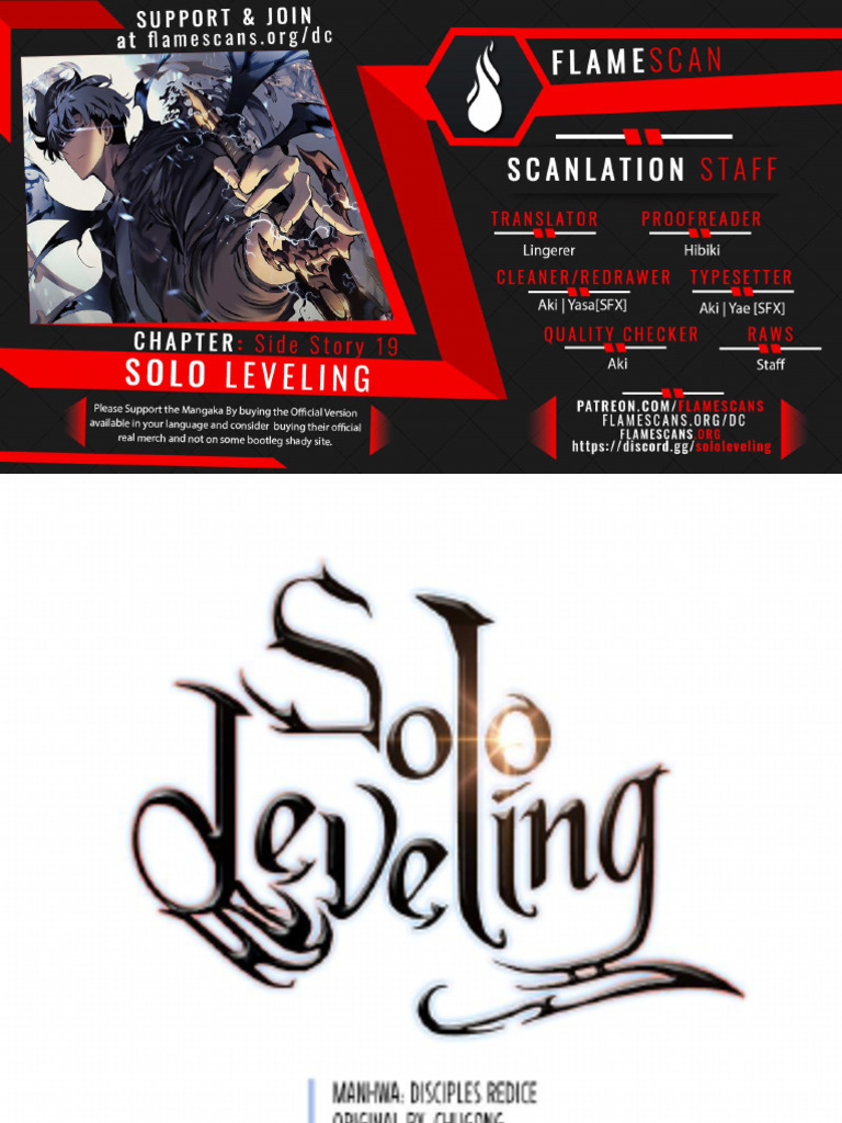 Solo Leveling - Chapter 198 - Side Story 19 - PDF Room | PDF