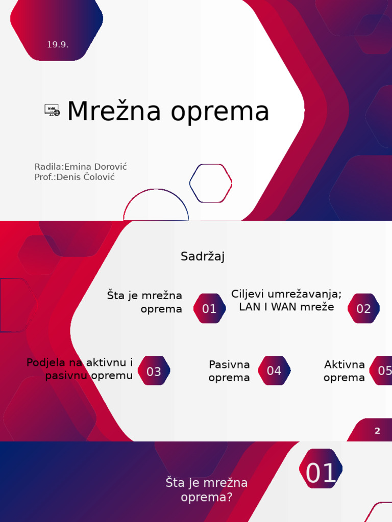 Mrežna Oprema | PDF