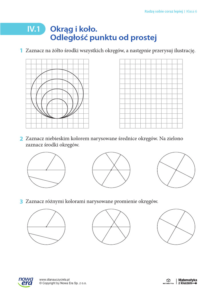 Radze Sobie Coraz Lepiej 6 IV 1 Okrag I Kolo Odleglosc Punktu Od ...