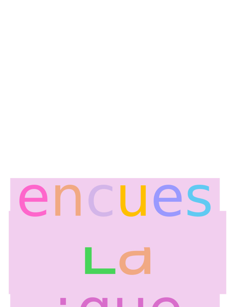 Letras Colores | PDF