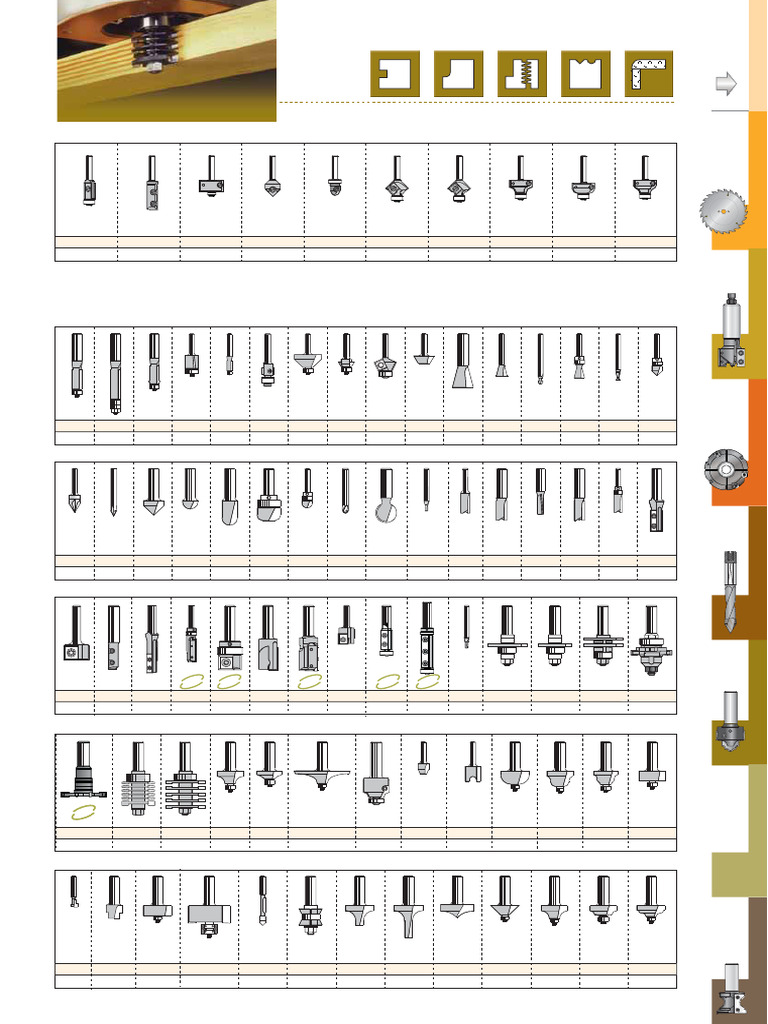 Dimar Freze Uclari Katalog | PDF | Industrial Processes | Tools