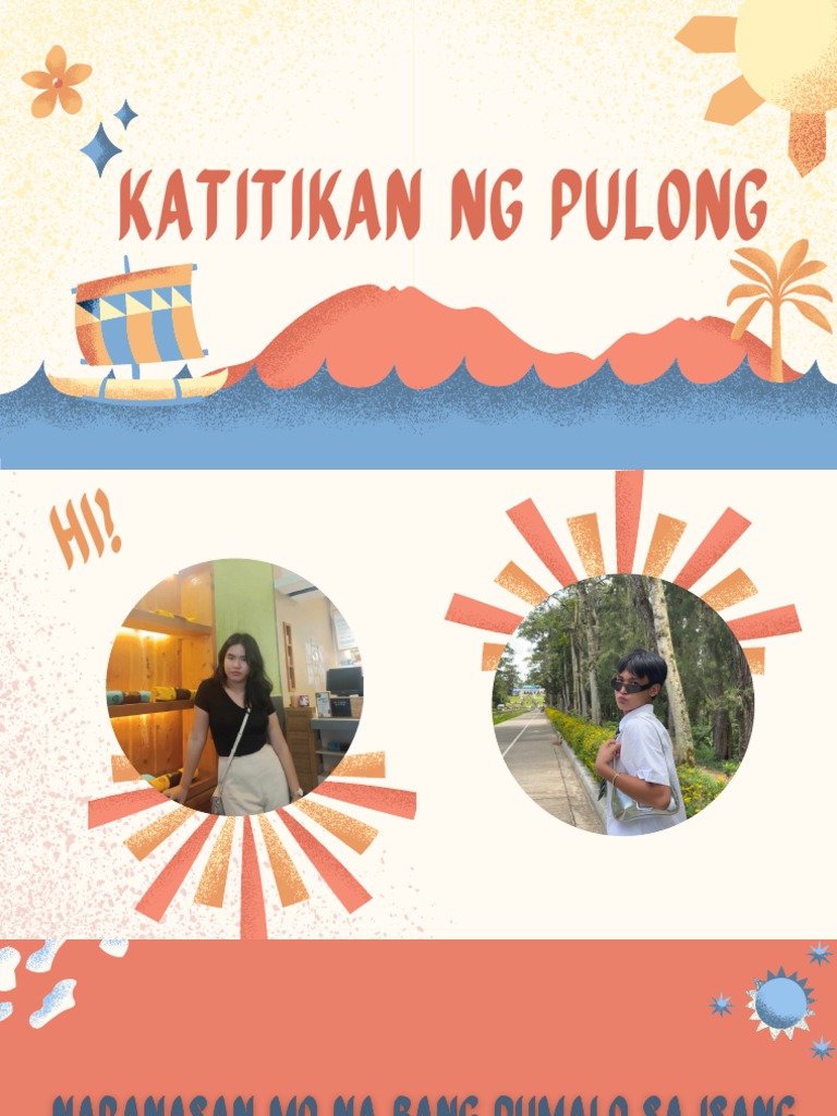 Pastel Grainy Gradient Philippines Travel Blog Presentation | PDF