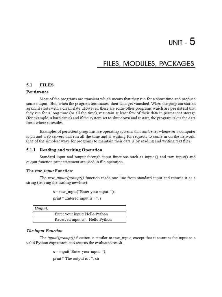 New Unit 5 Pdf Parameter Computer Programming Computer Program 3732