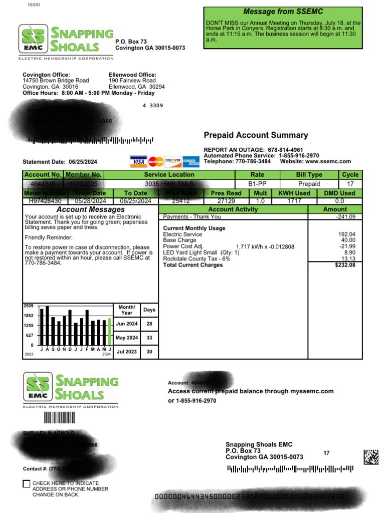 Elect Bill | PDF | Credit Card | Cheque