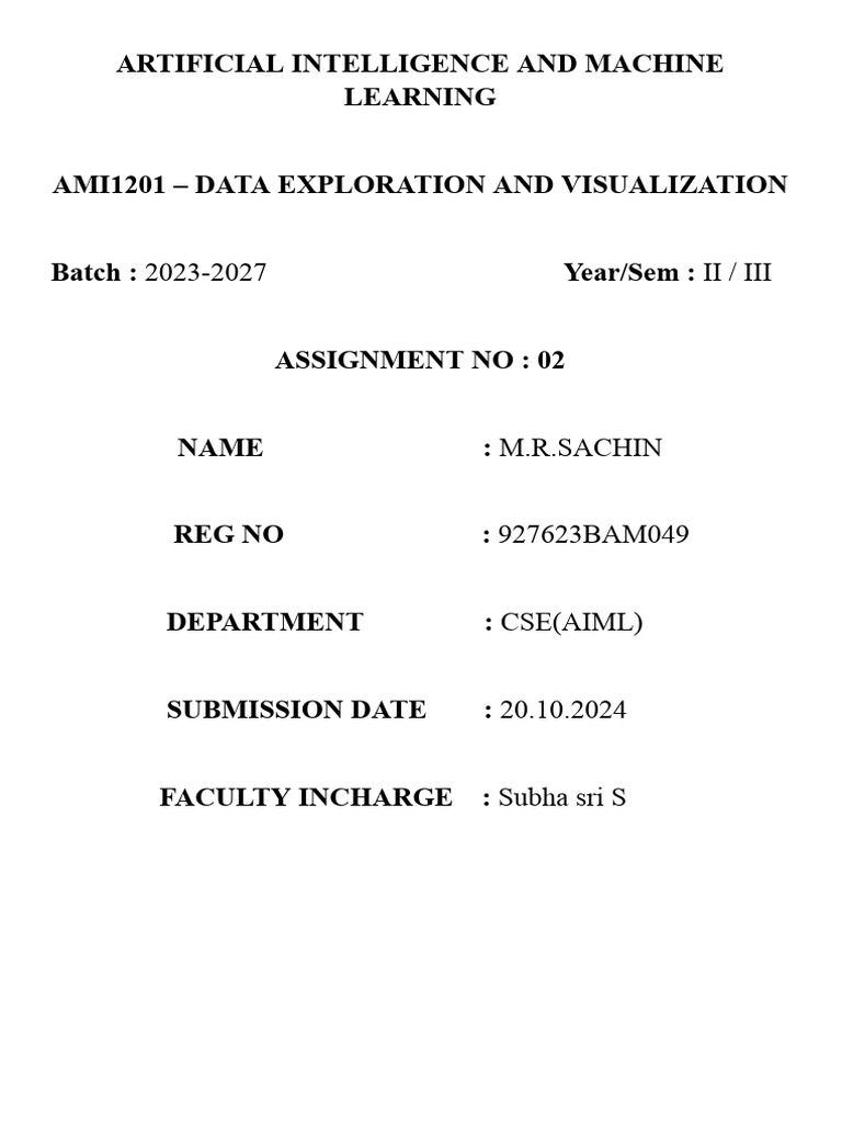 Dev Assignment - 2.Docx | PDF | Data | Information Technology