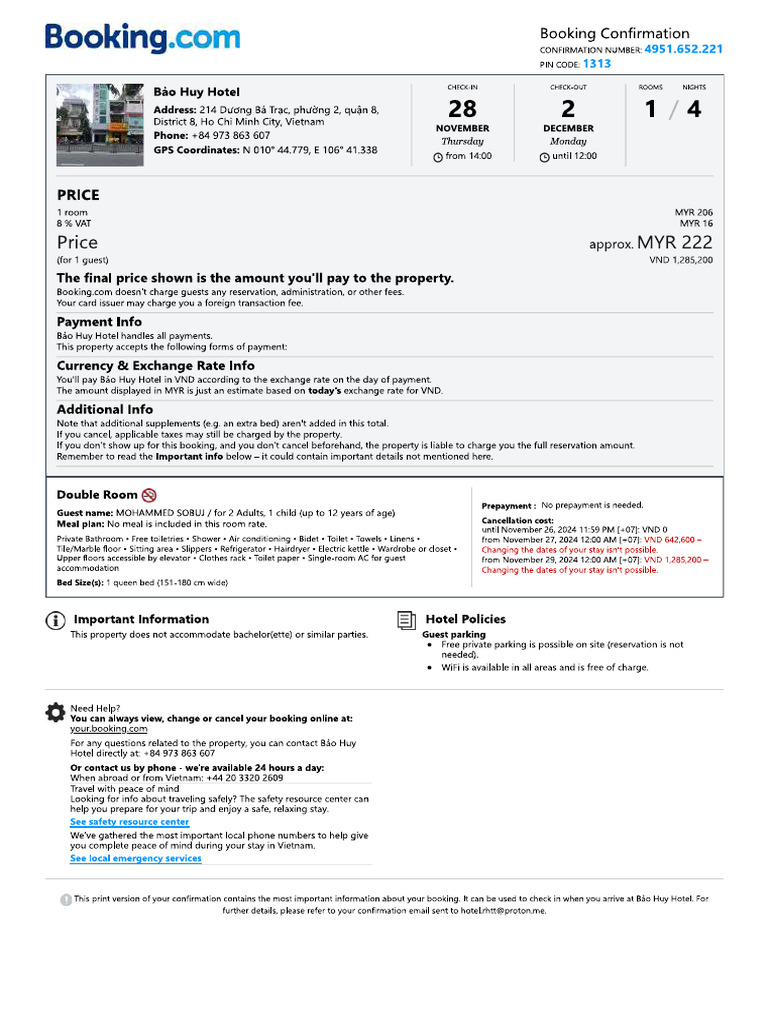 Mohammed Sobuj-Hotel | PDF