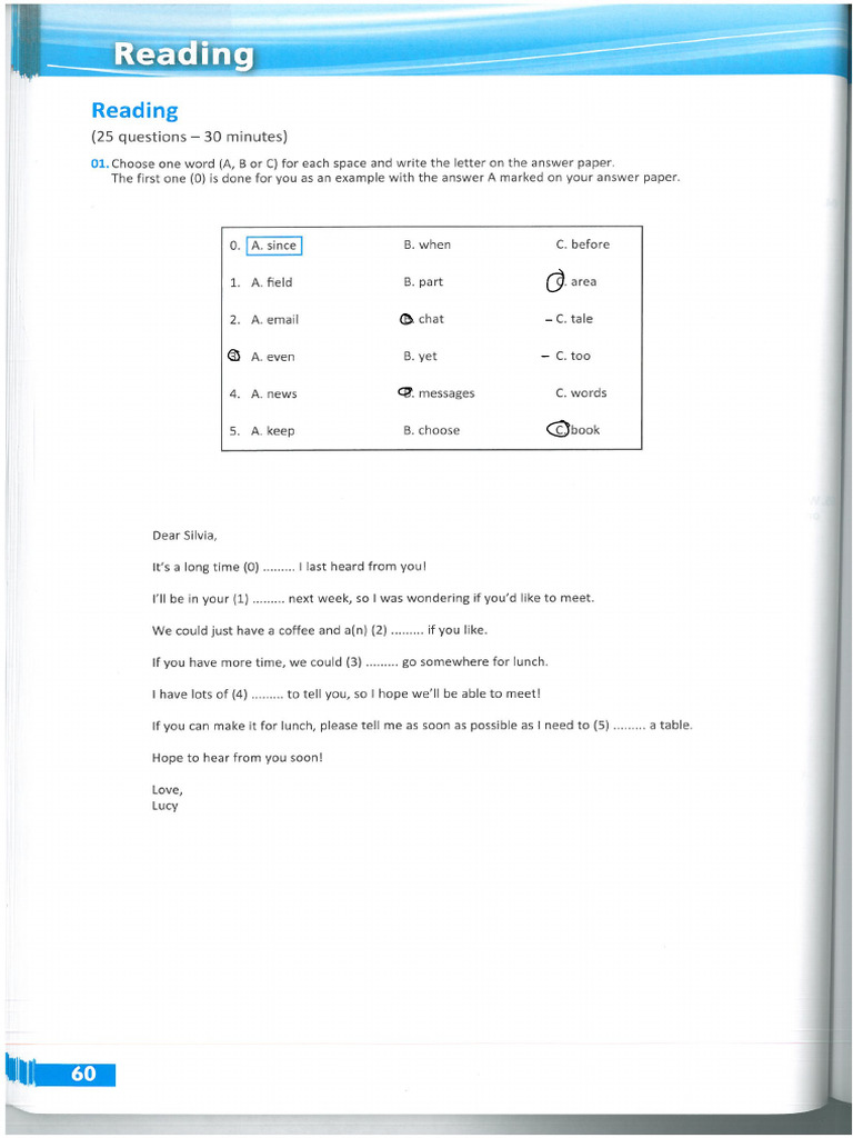 APTIS TEST 4 (1) | PDF