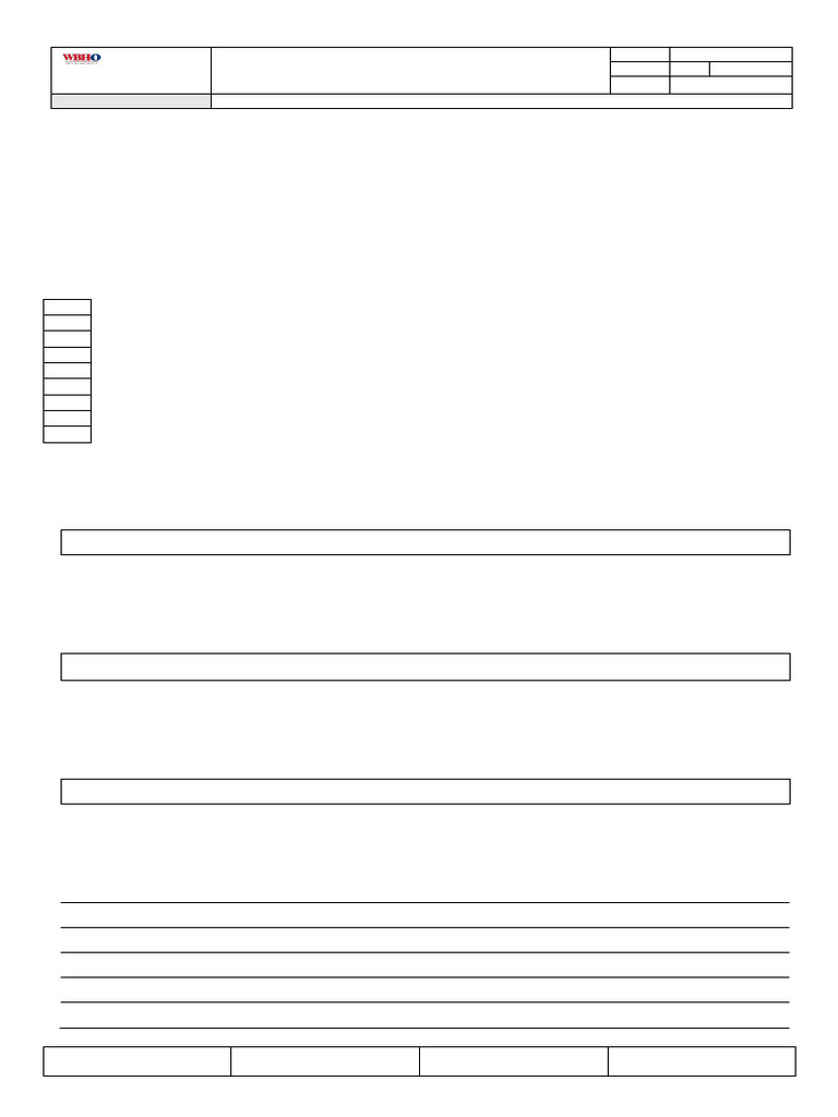 WBHO Mandatory Agreement Safety Specification Rev 6.8 | PDF ...