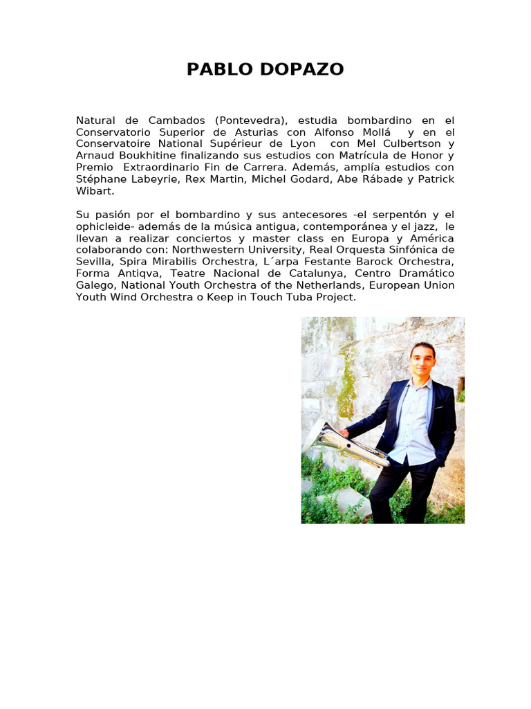 Curriculum Pabl | PDF | Arte