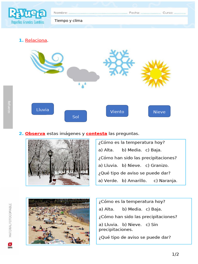 Clima y fenómenos atmosféricos | PDF