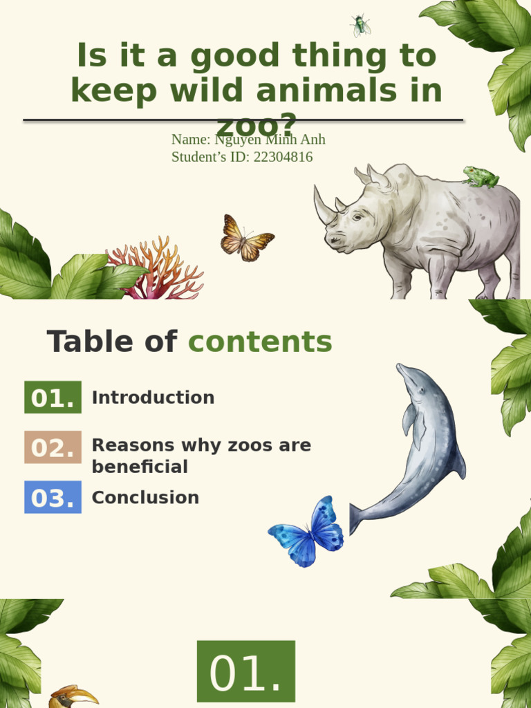 En Vertebrate and Invertebrate Animals by Slidesgo | PDF