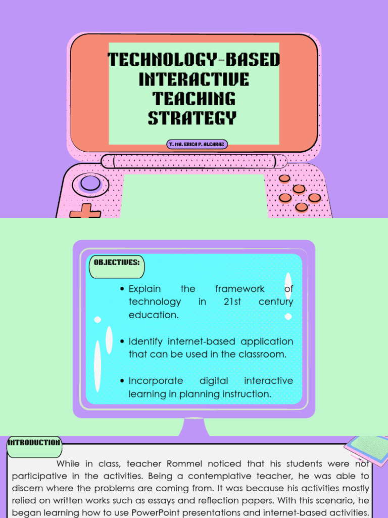 Technology Based Learning 1 | PDF | Educational Technology | Teachers