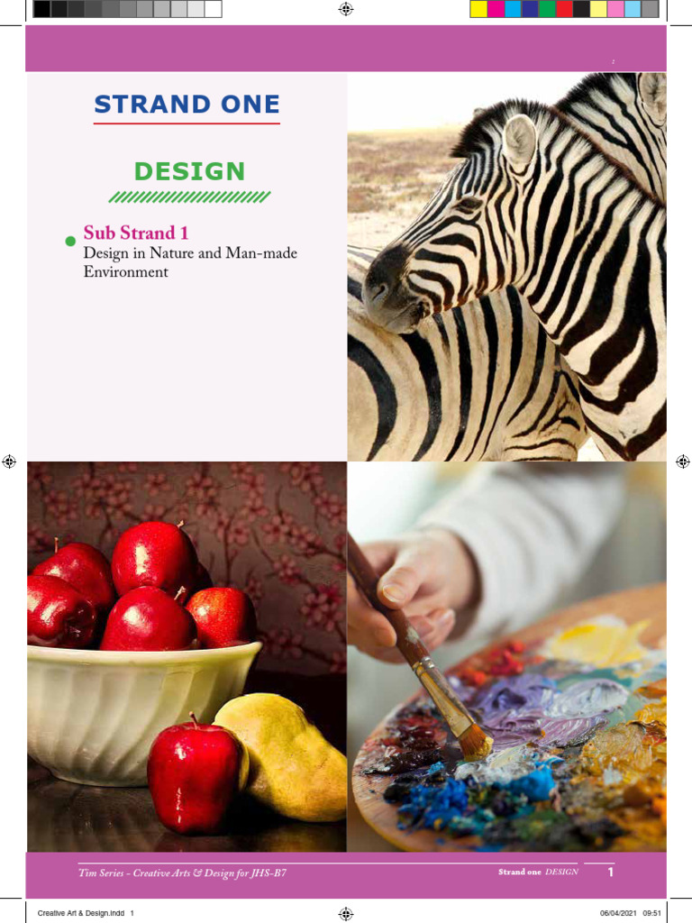 B7 Textbook Creative Art & Design | PDF | Color | Pattern