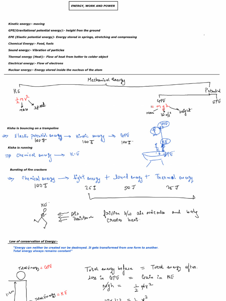 Forces & Energy Full | PDF