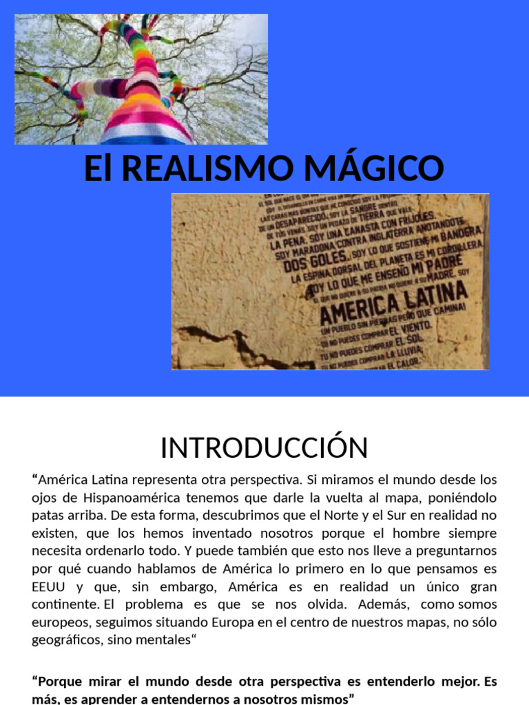 Realismo Mágico | PDF | Fantasía | Realidad