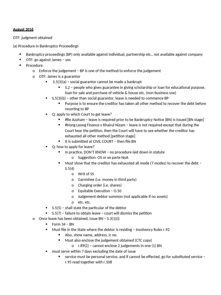 Revision | PDF | Bankruptcy | Judgment (Law)