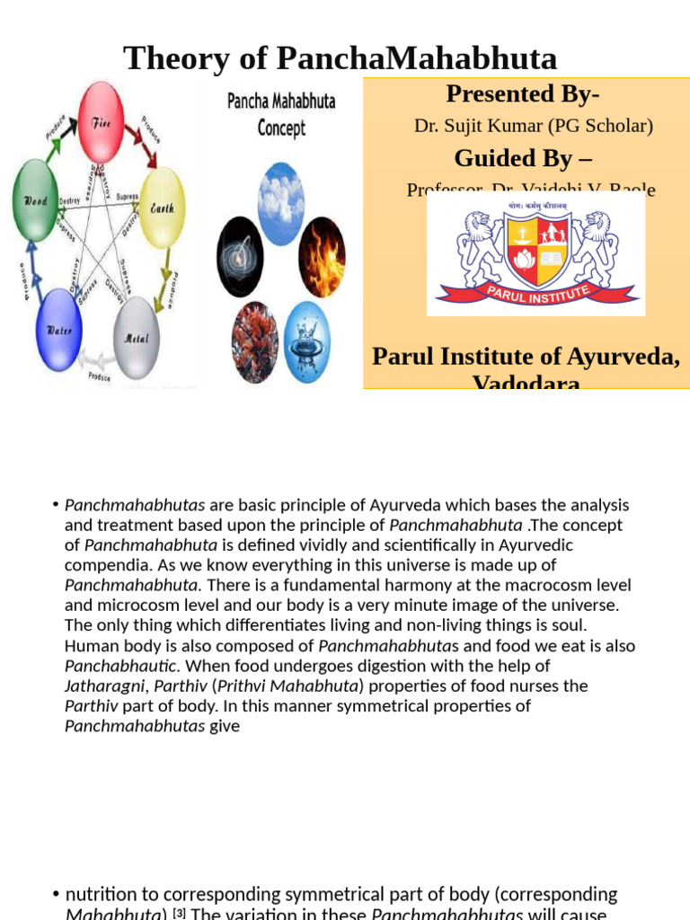 Understanding Panchamahabhuta in Ayurveda | PDF | Ayurveda